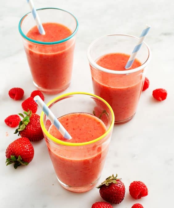 3-Layer Fruit Smoothie Recipe - Love and Lemons