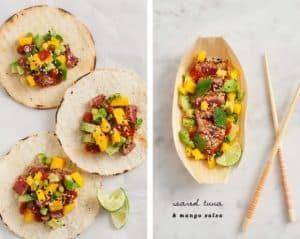 Mango Sesame Avocado Salsa Recipe - Love and Lemons