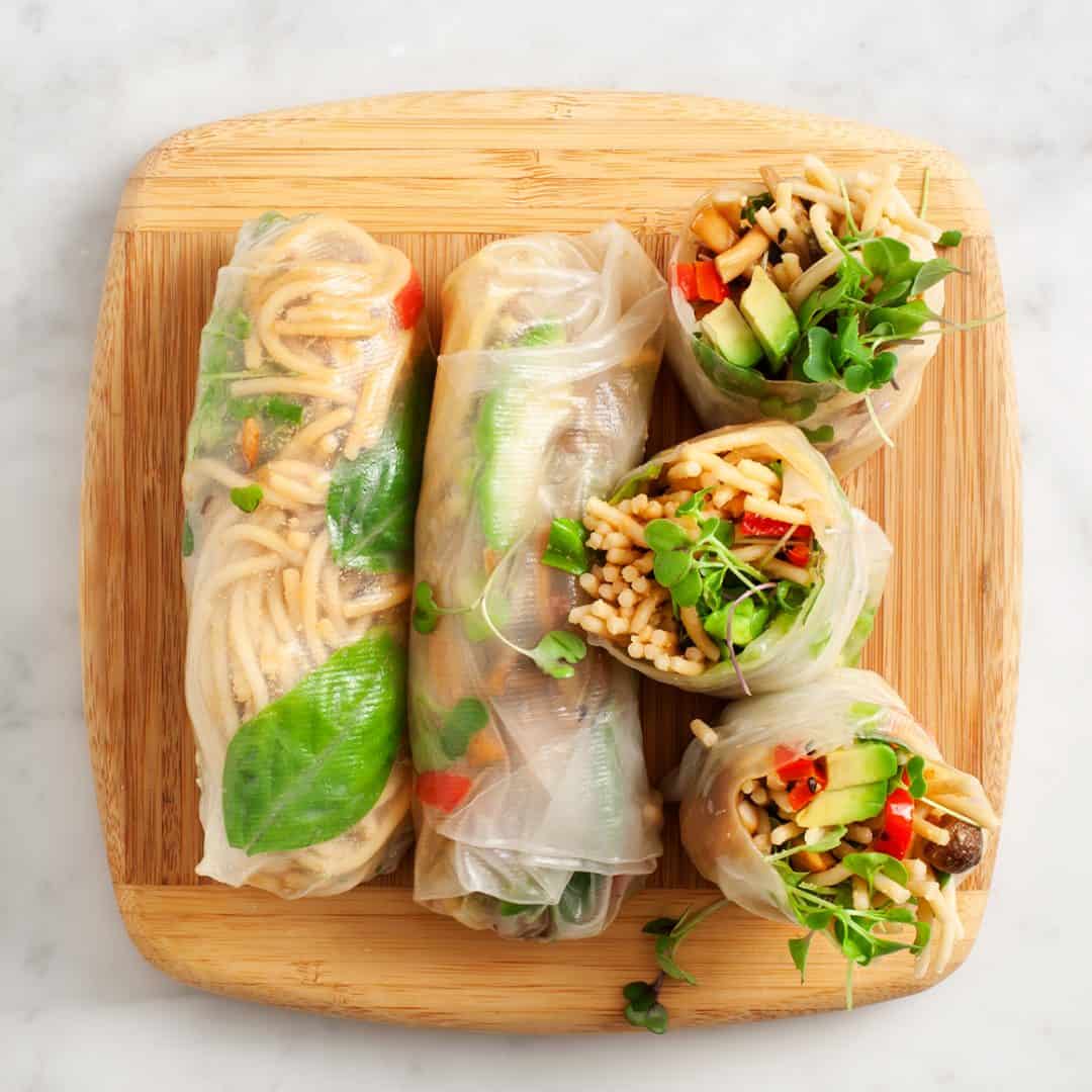 Peanut Summer Rolls Recipe - Love and Lemons