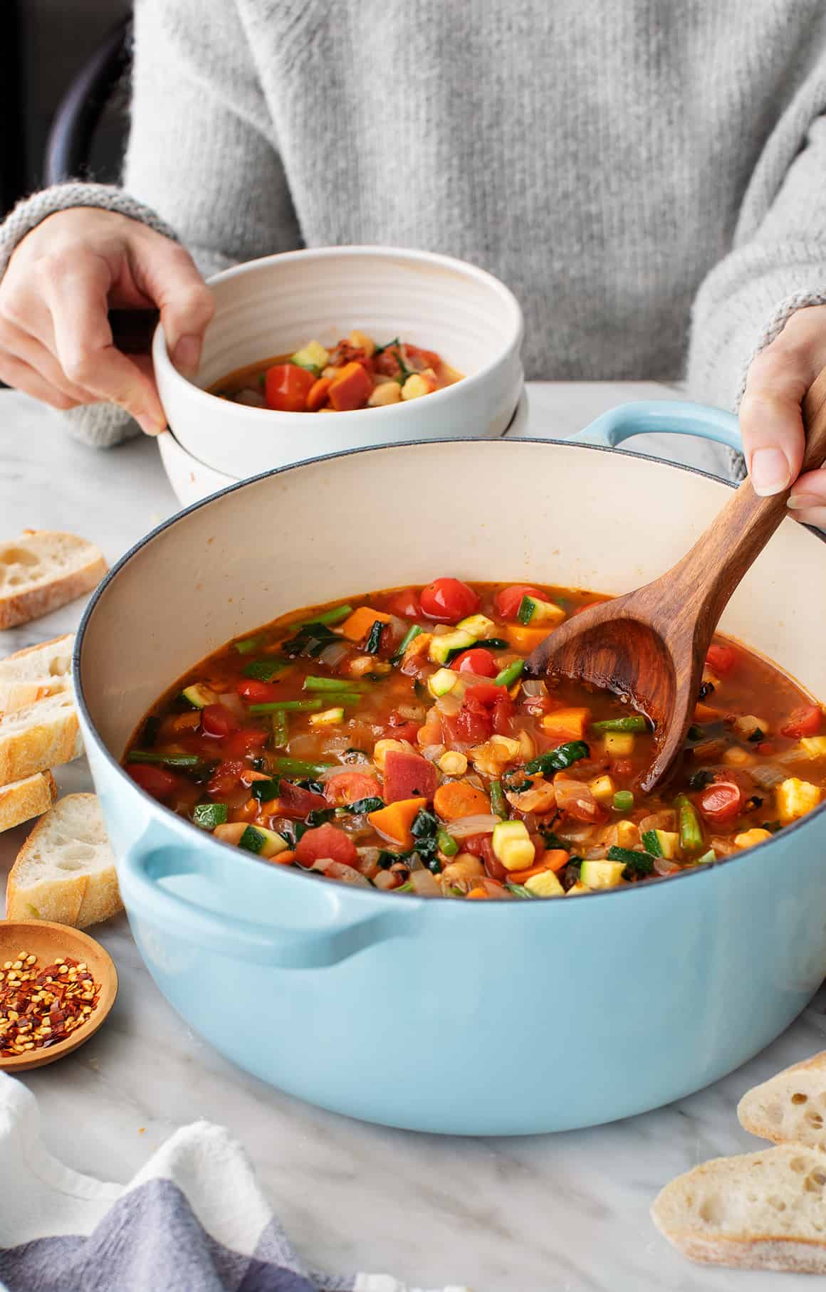 Vegetable Soup Recipe Love And Lemons