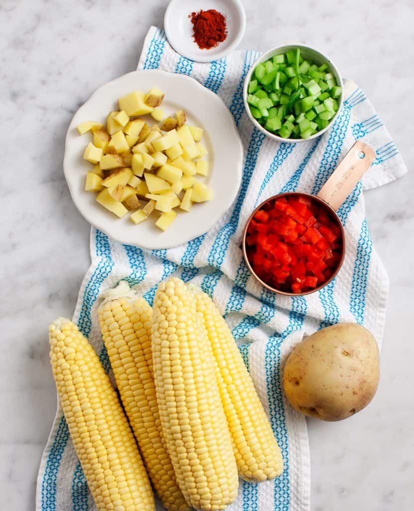 Vegan Corn Chowder Recipe - Love and Lemons