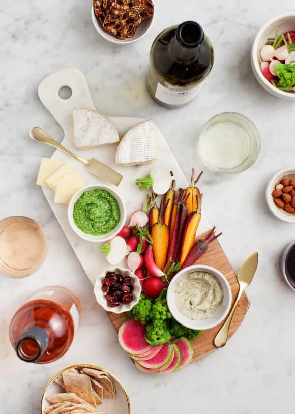 Prettiest Spring Vegetable Platter Recipe - Love and Lemons