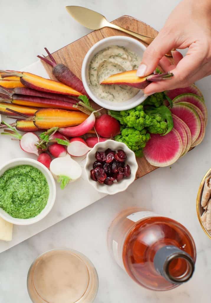 Prettiest Spring Vegetable Platter Recipe - Love and Lemons