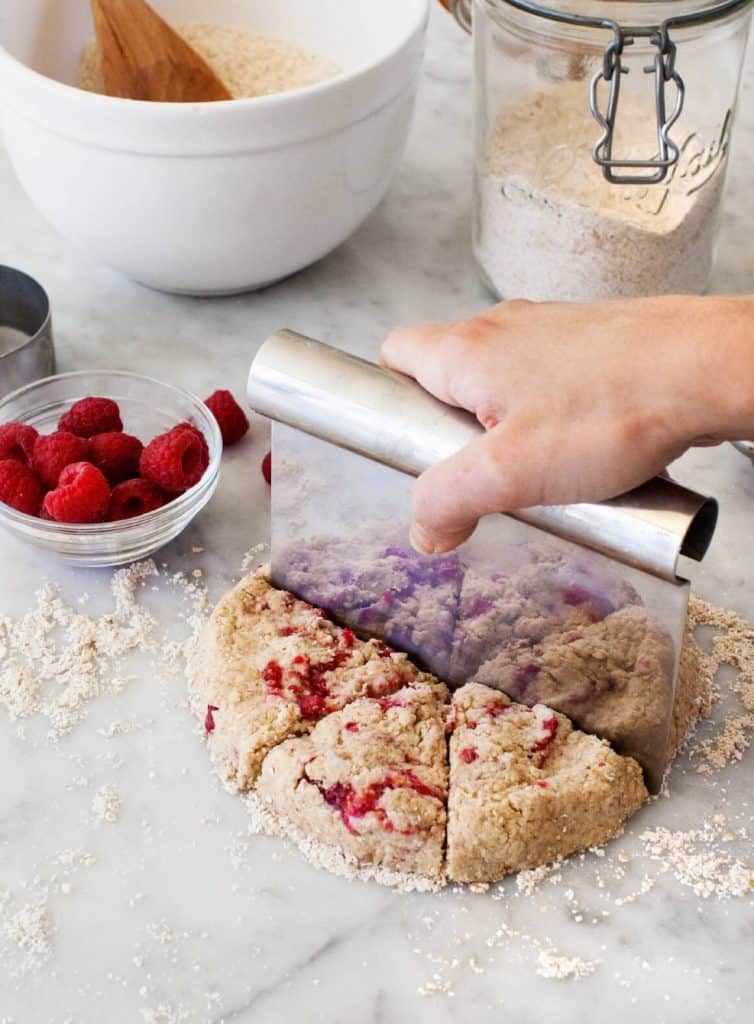 Vegan Scones with Raspberries Recipe - Love and Lemons