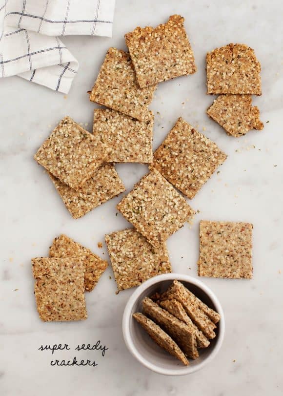 How to Make Homemade Crackers Recipe - Love and Lemons