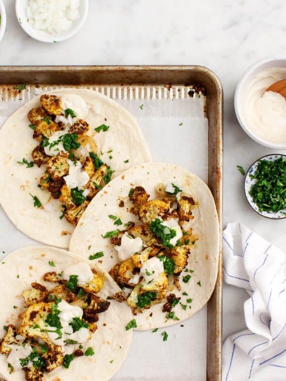 Molly's Cauliflower Shawarma Tacos Recipe - Love and Lemons