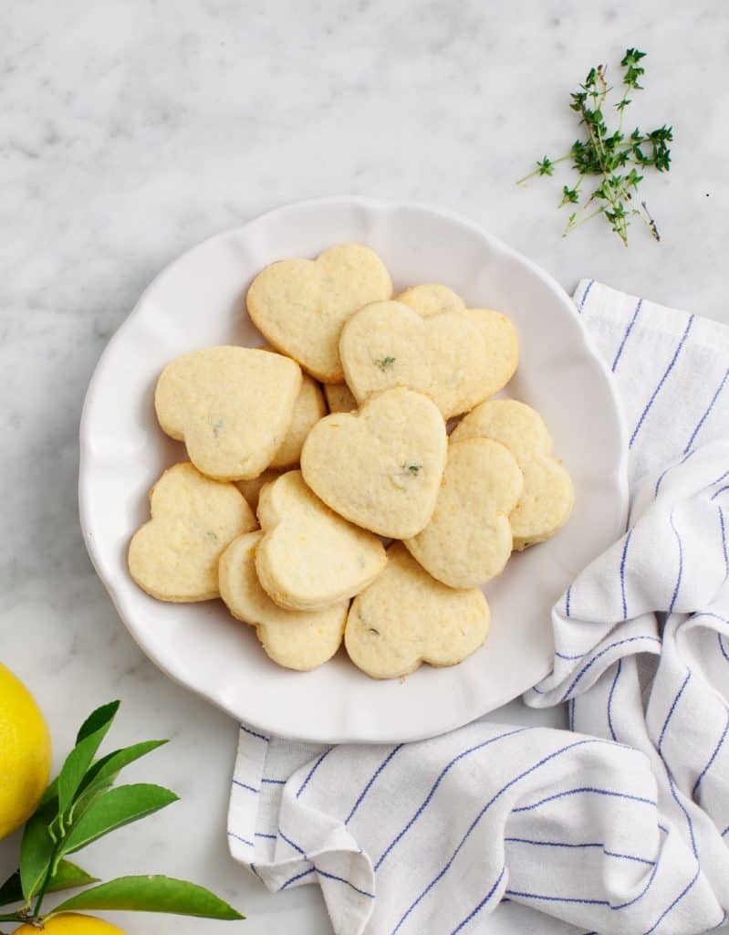 Lemon Shortbread Cookies Recipe - Love and Lemons