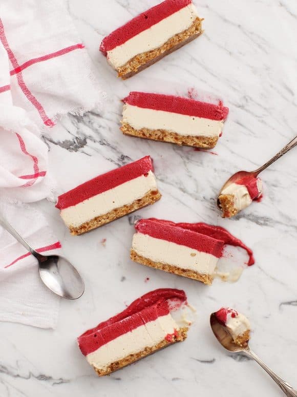 Raspberry Vegan Cheesecake Recipe - Love and Lemons