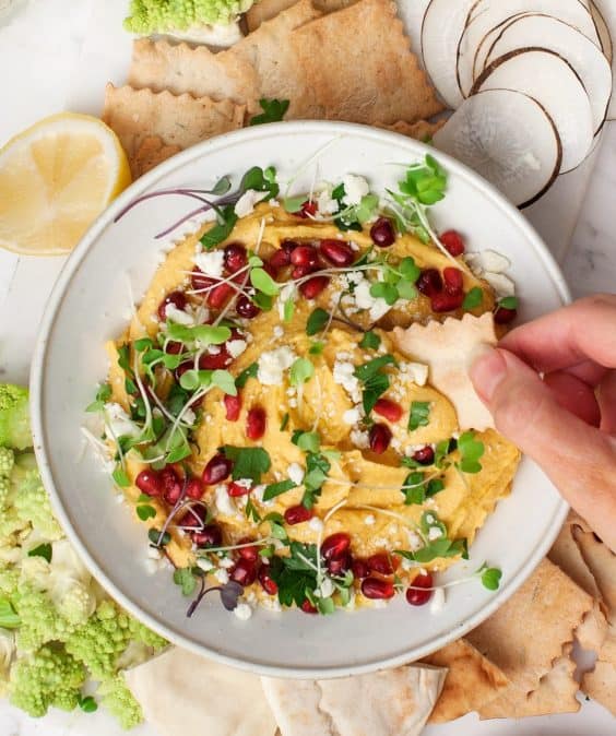 Baked Brie with Pomegranates Recipe - Love and Lemons