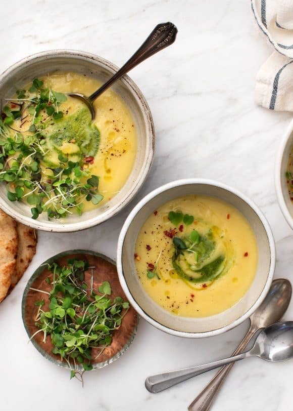 Curried Cauliflower Soup Recipe - Love and Lemons