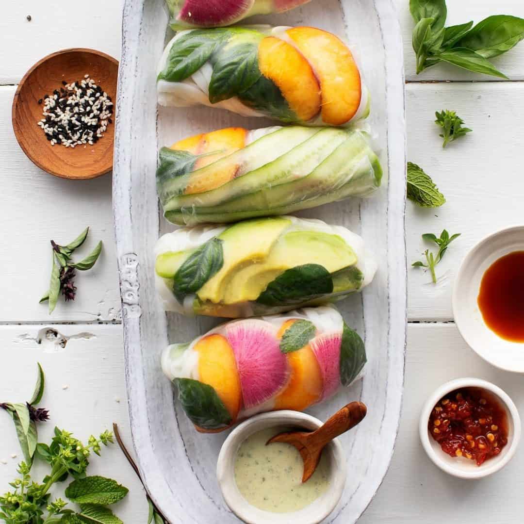 Avocado Summer Rolls Recipe - Love and Lemons