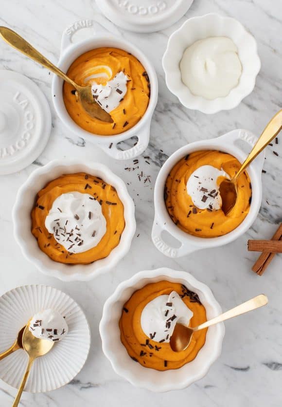 Creamy Vegan Butternut Squash Pudding Recipe - Love and Lemons