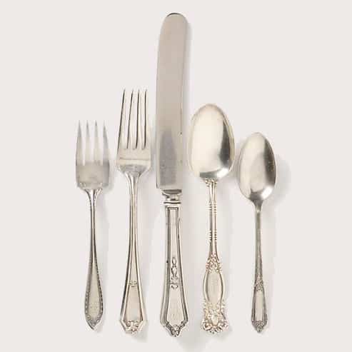 Vintage Style Silverware - Love and Lemons