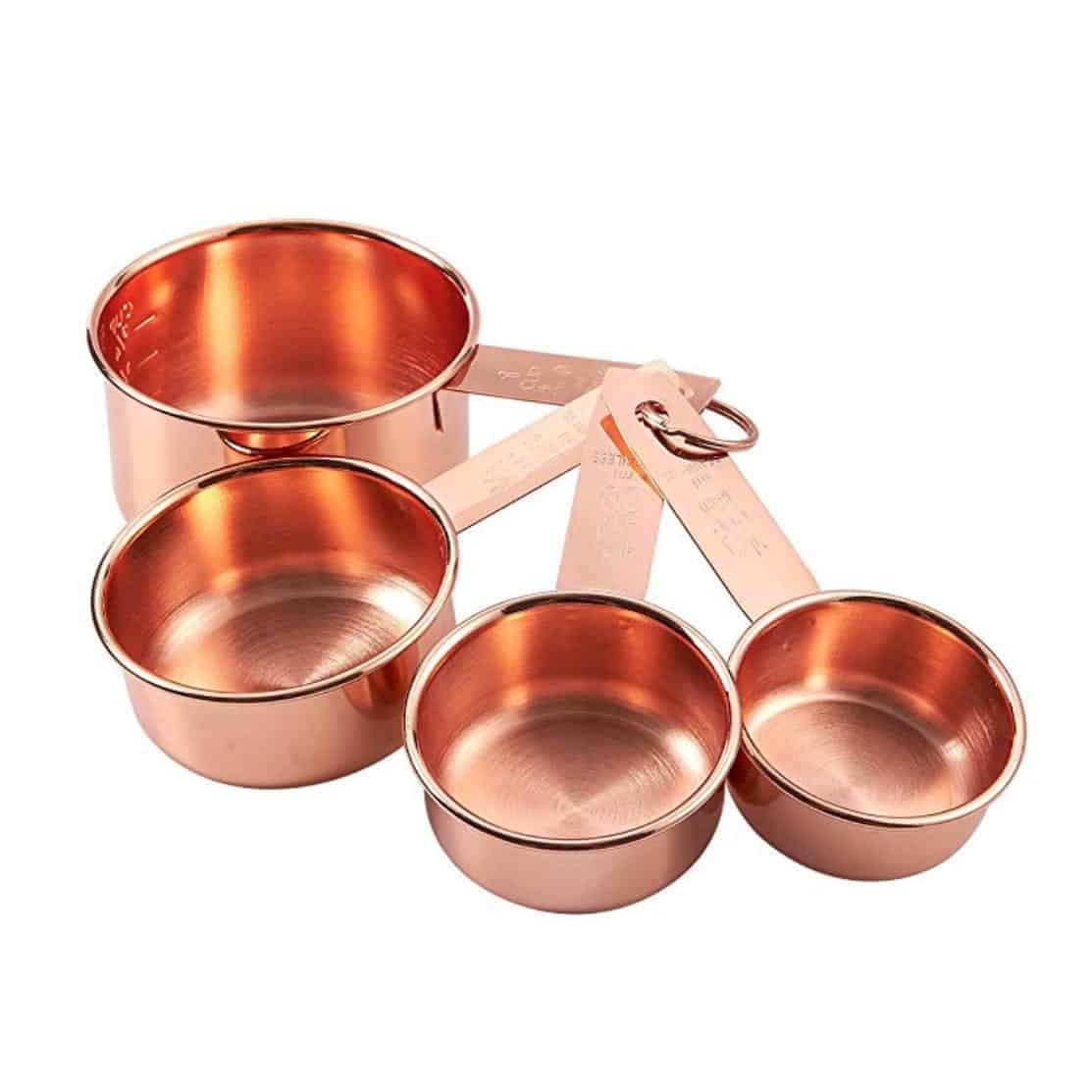 Copper Measuring Cups - Love and Lemons
