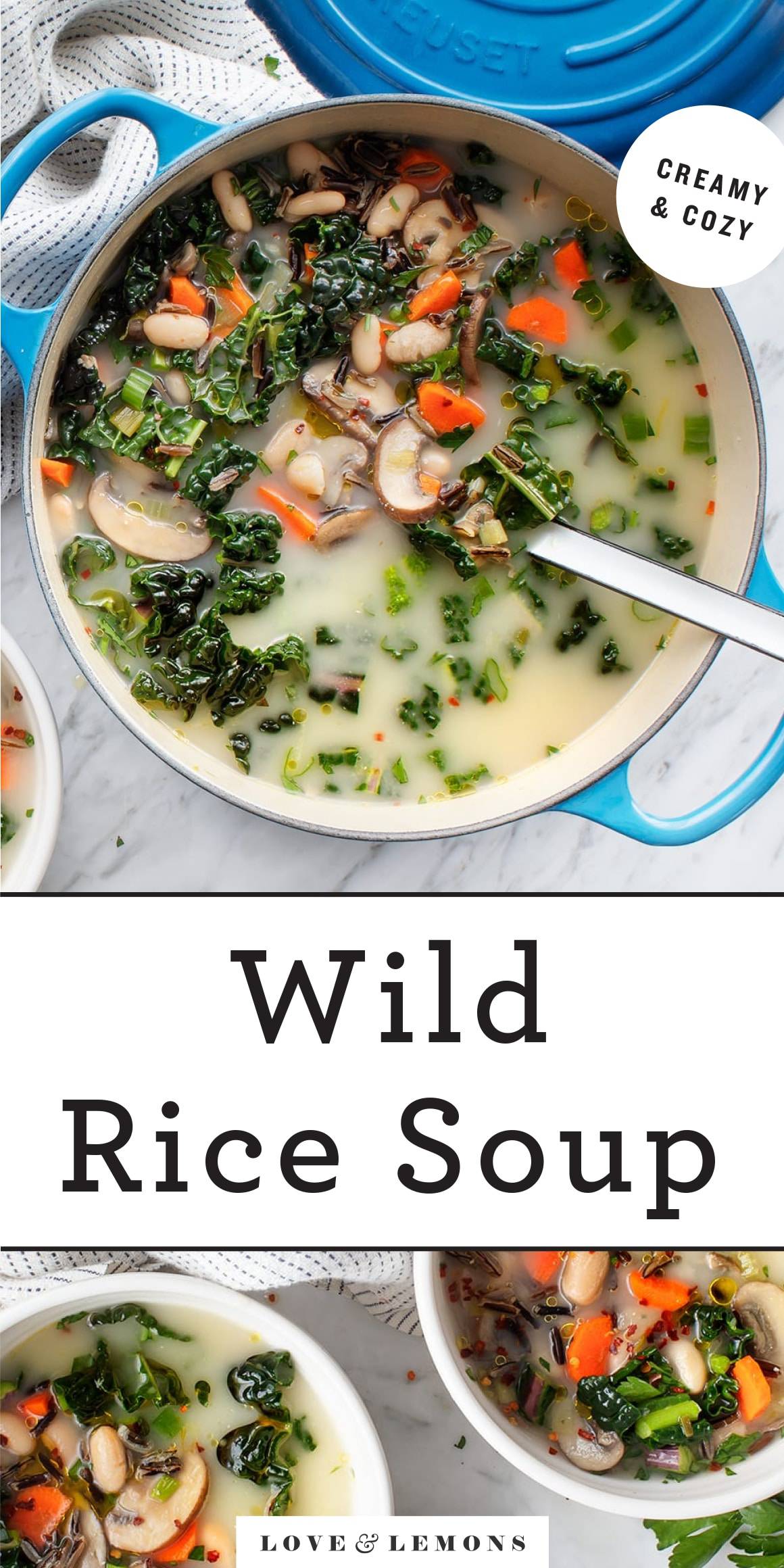 Wild Rice Soup Recipe - Love and Lemons