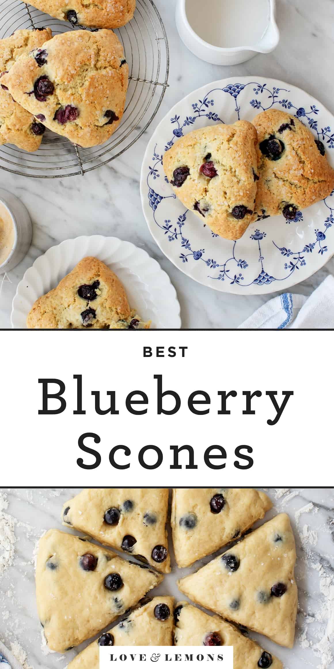 Blueberry Scones Recipe - Love and Lemons - Recipes Vista
