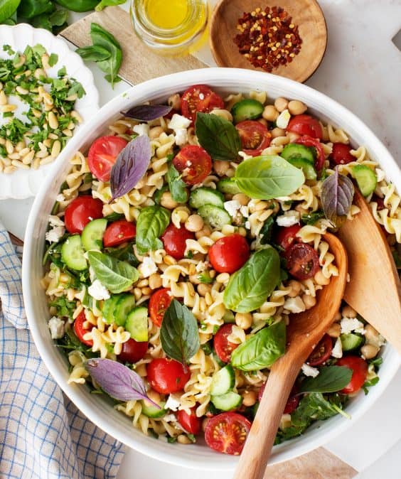 Linguine with Lemon & Tomatoes Recipe - Love and Lemons