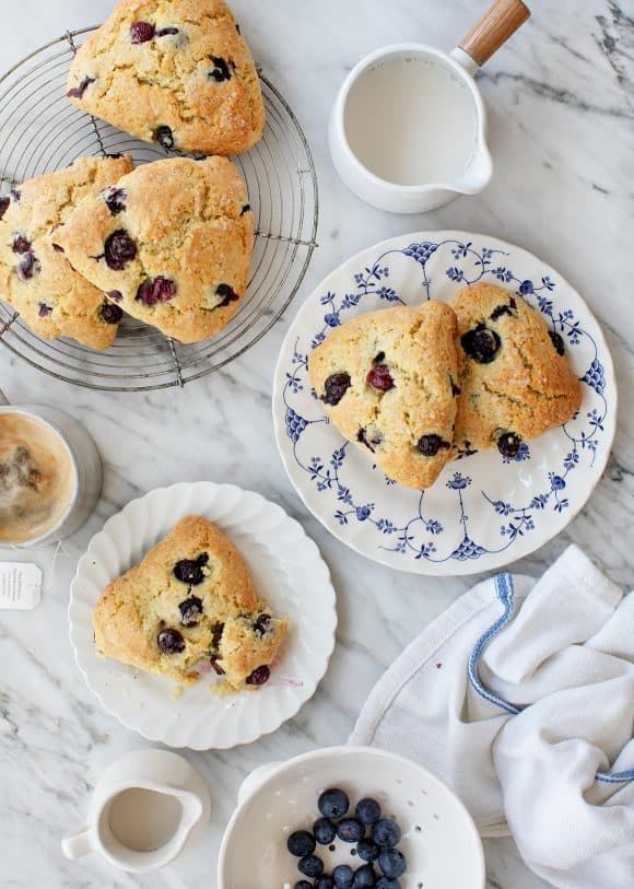 Blueberry Scones Recipe - Love and Lemons