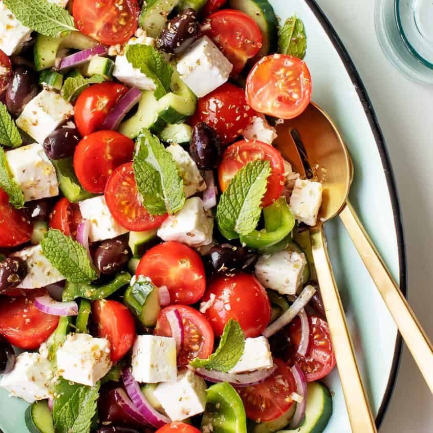 Greek Salad Recipe - Love and Lemons