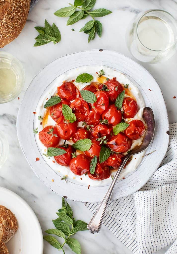 Charred Cherry Tomatoes Recipe - Love and Lemons