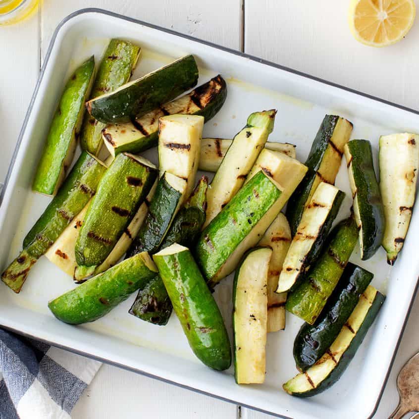 Perfect Grilled Zucchini Recipe - Love and Lemons