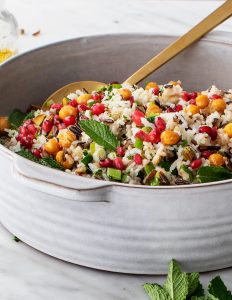 Pomegranate Rice Salad Recipe - Love and Lemons