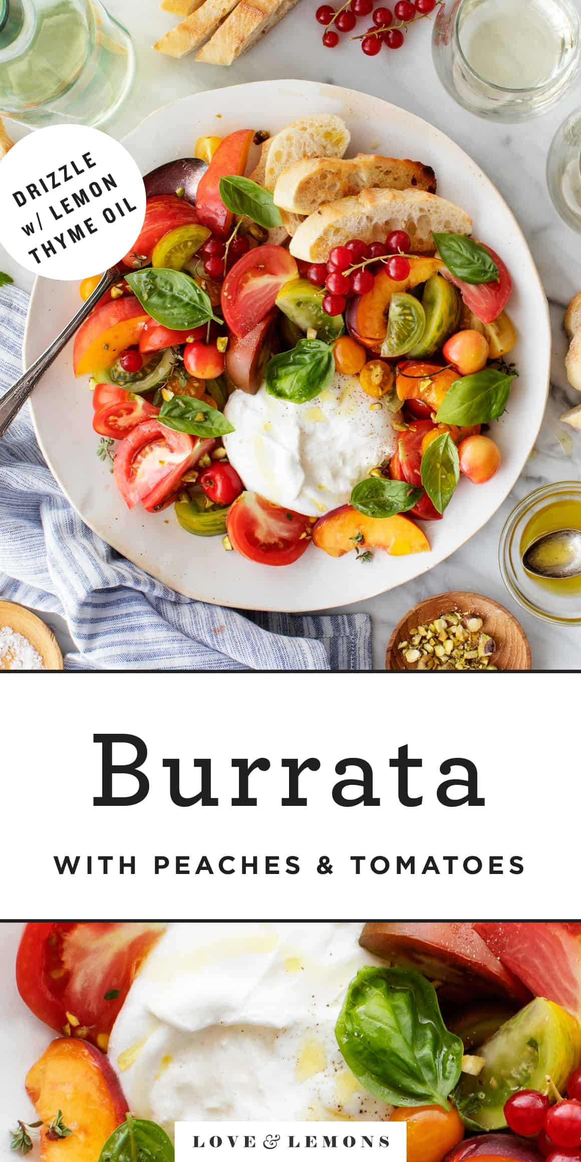 Burrata with Heirloom Tomatoes Recipe - Love and Lemons