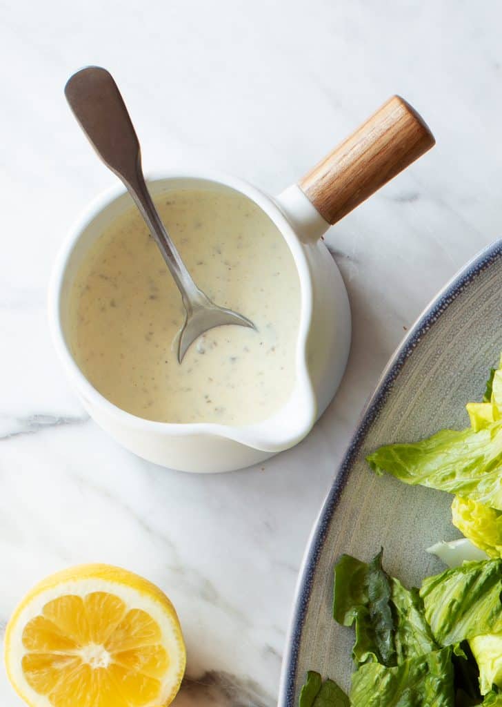 Healthy Caesar Dressing Recipe - Love and Lemons