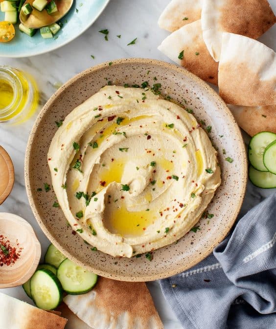 Red Lentil Hummus Recipe - Love and Lemons