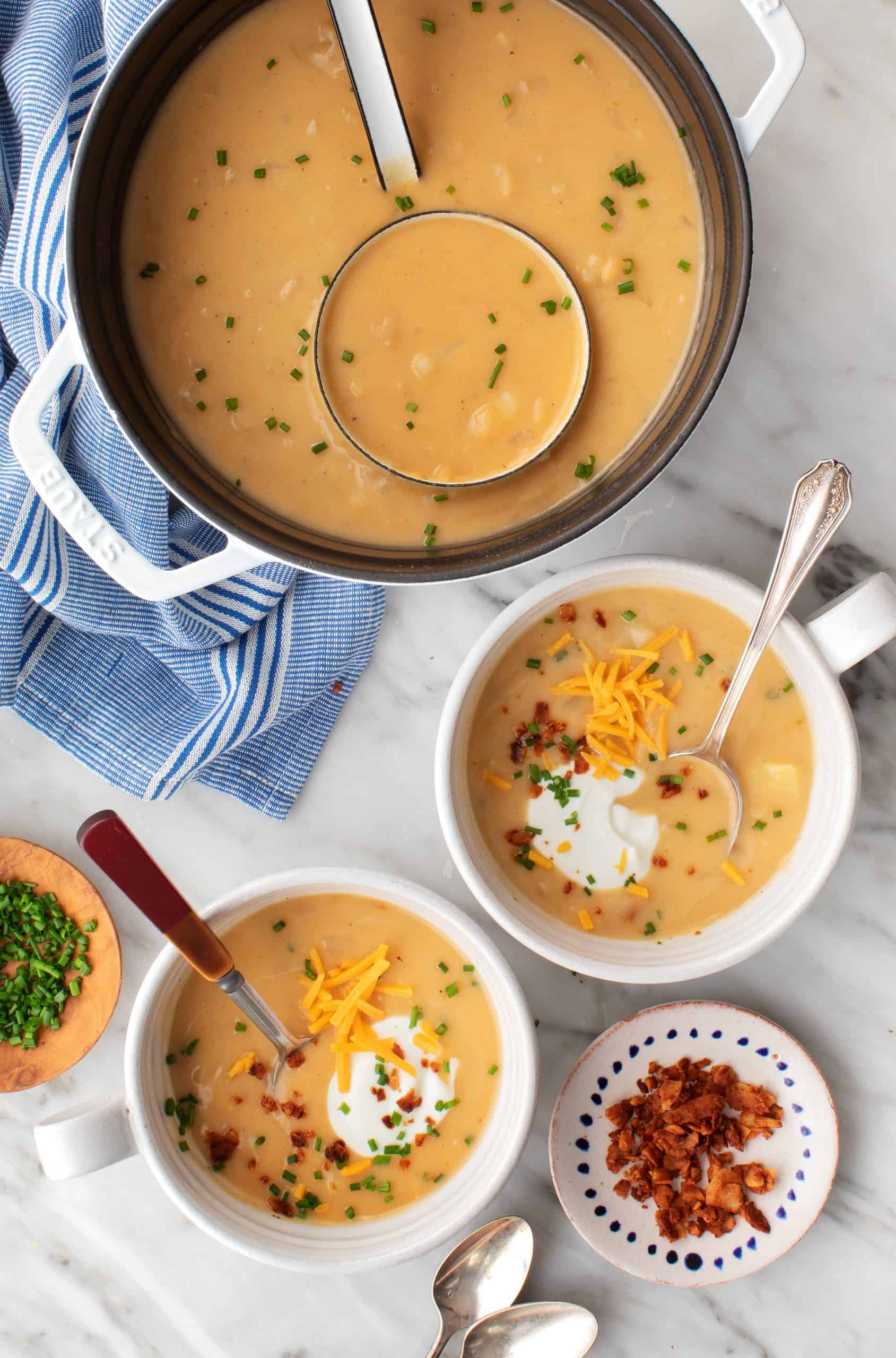 Creamy Potato Soup Recipe Love And Lemons Creamy Potato Soup Recipe Love And Lemons