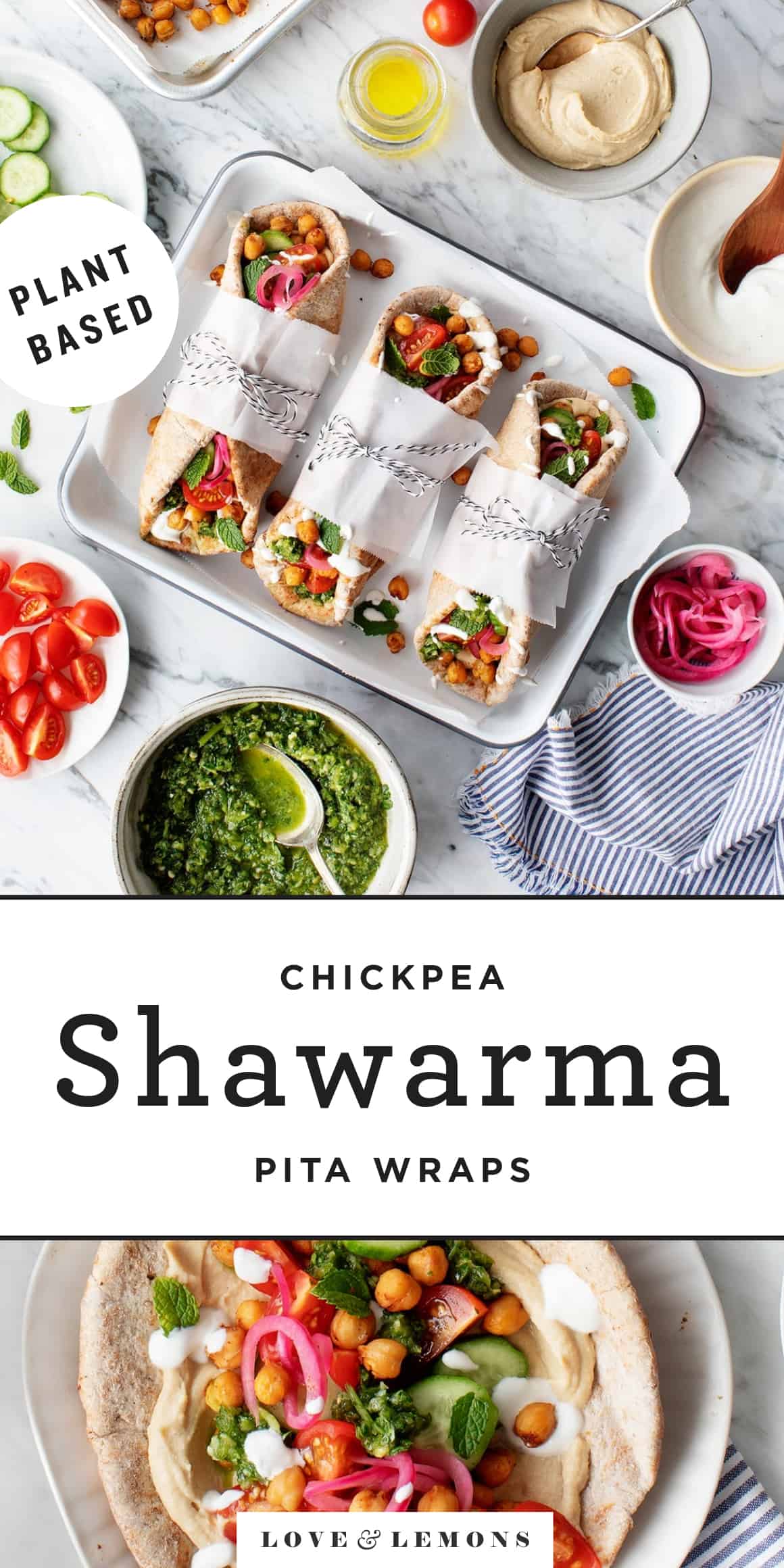Shawarma Wraps Recipe - Love and Lemons