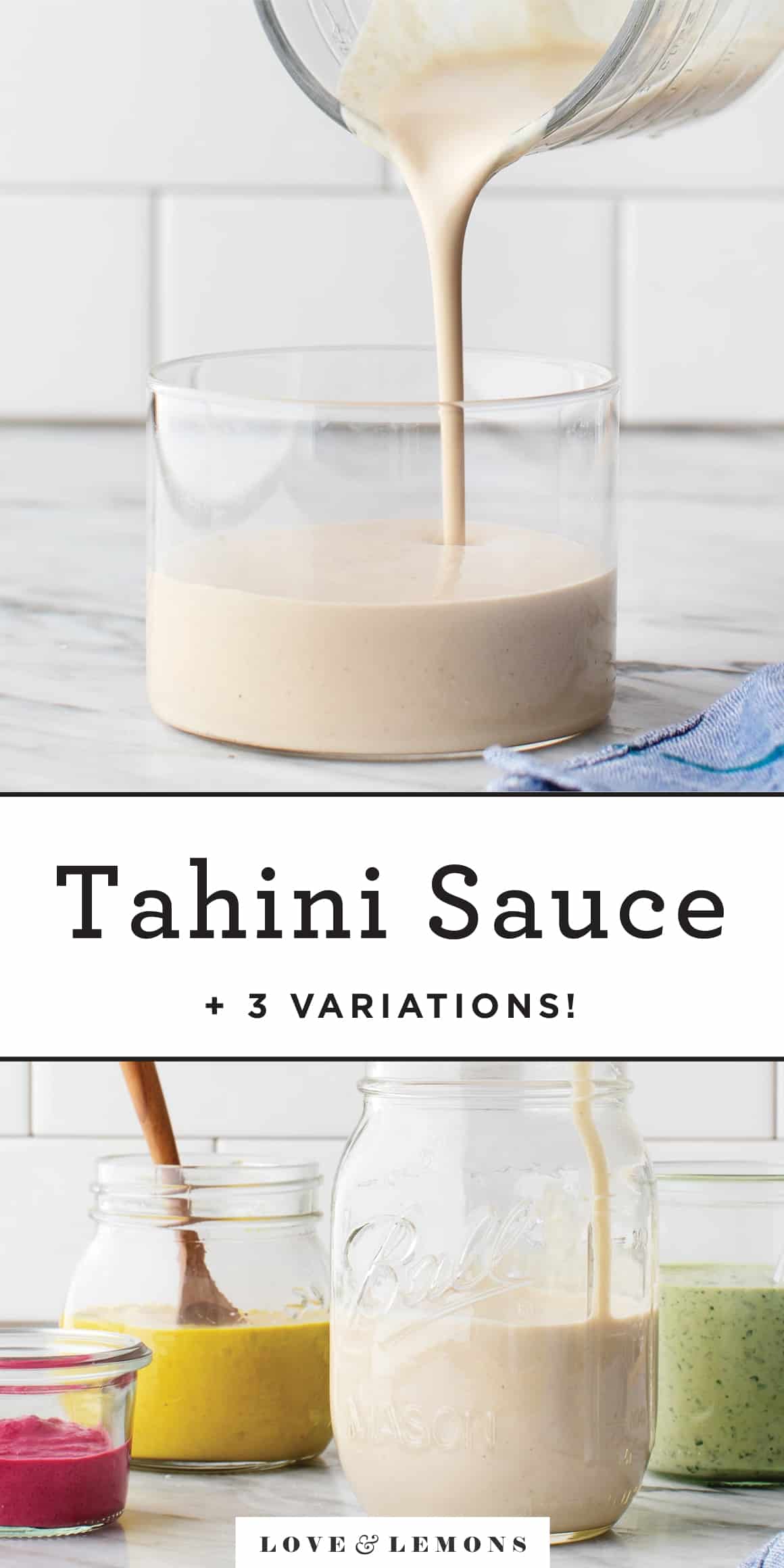 Tahini Sauce Recipe - Love and Lemons