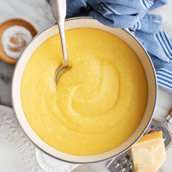 Creamy Polenta Recipe - Love and Lemons