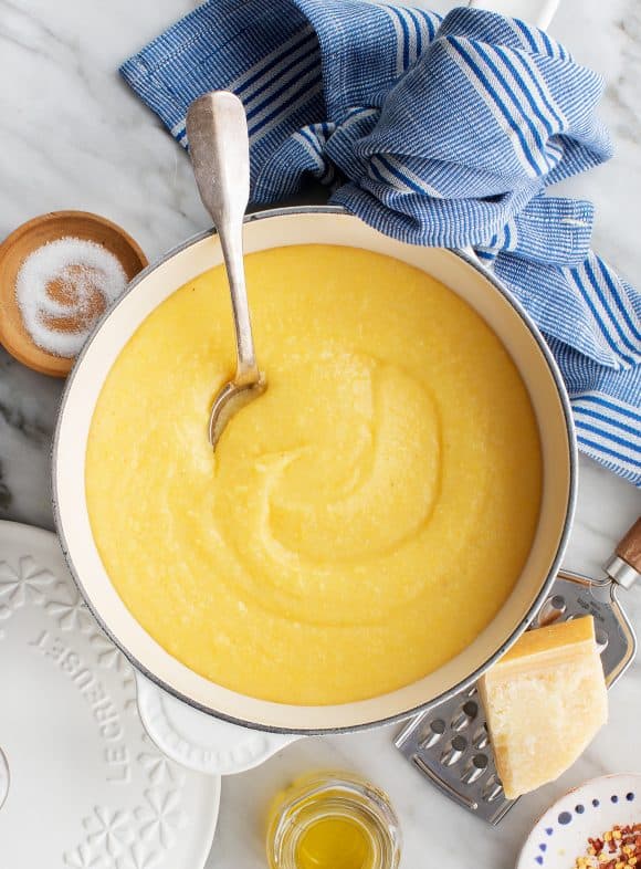 Creamy Polenta Recipe - Love and Lemons
