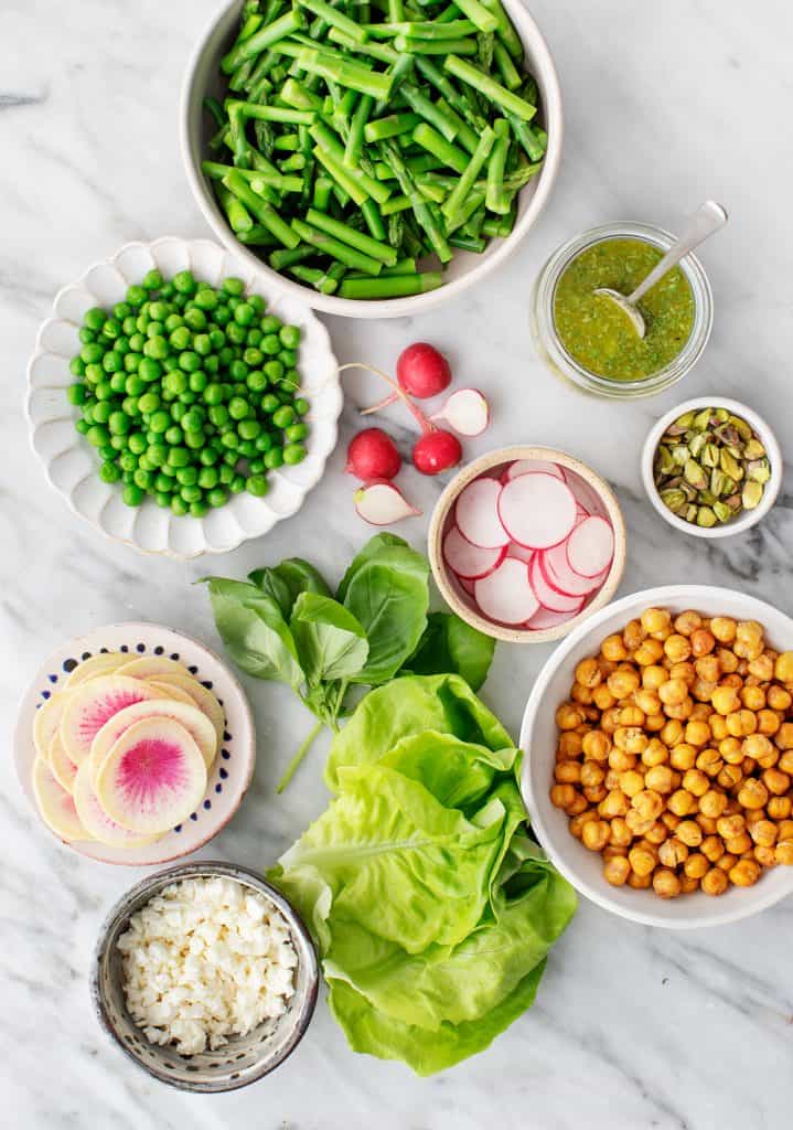 Bright Spring Salad Recipe - Love and Lemons