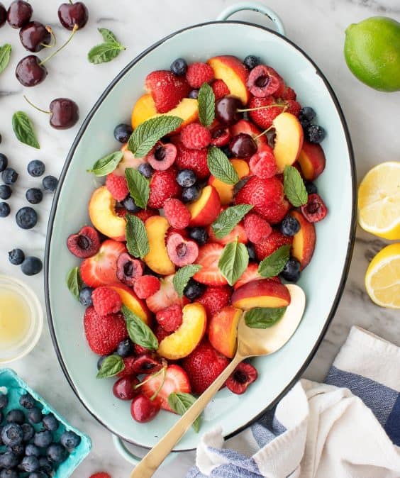 Summer Fruit Platter Recipe - Love and Lemons