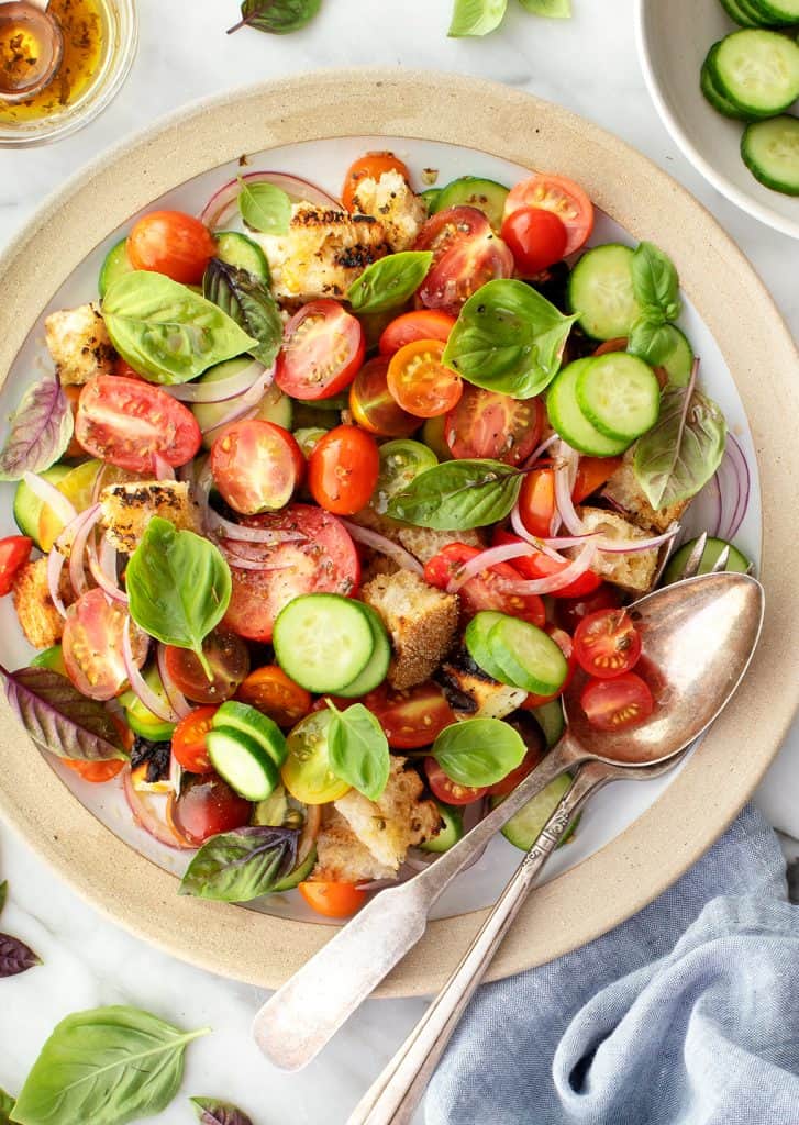 Grilled Halloumi Salad Recipe - Love and Lemons