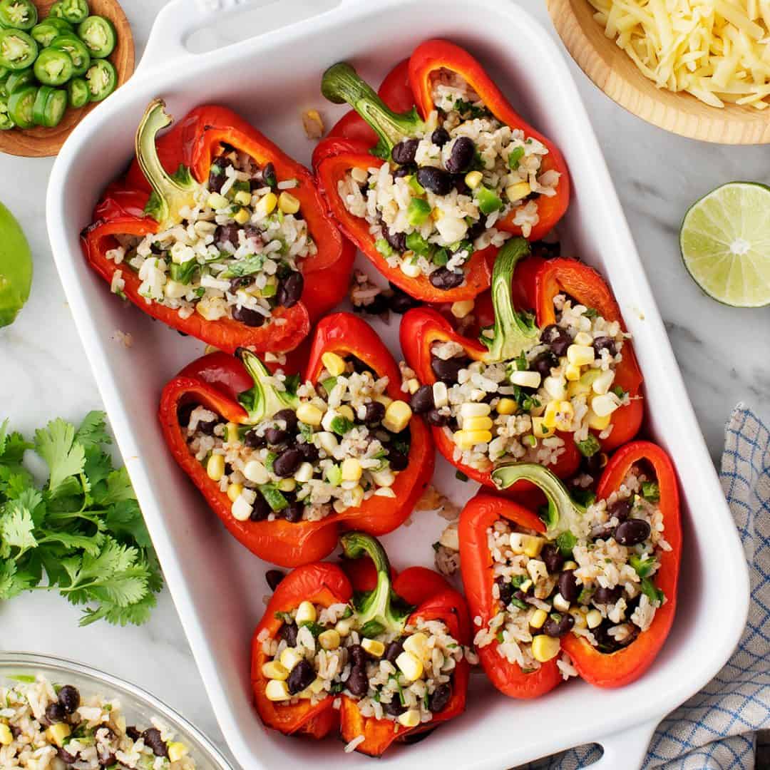 Stuffed Peppers Recipe - Love and Lemons