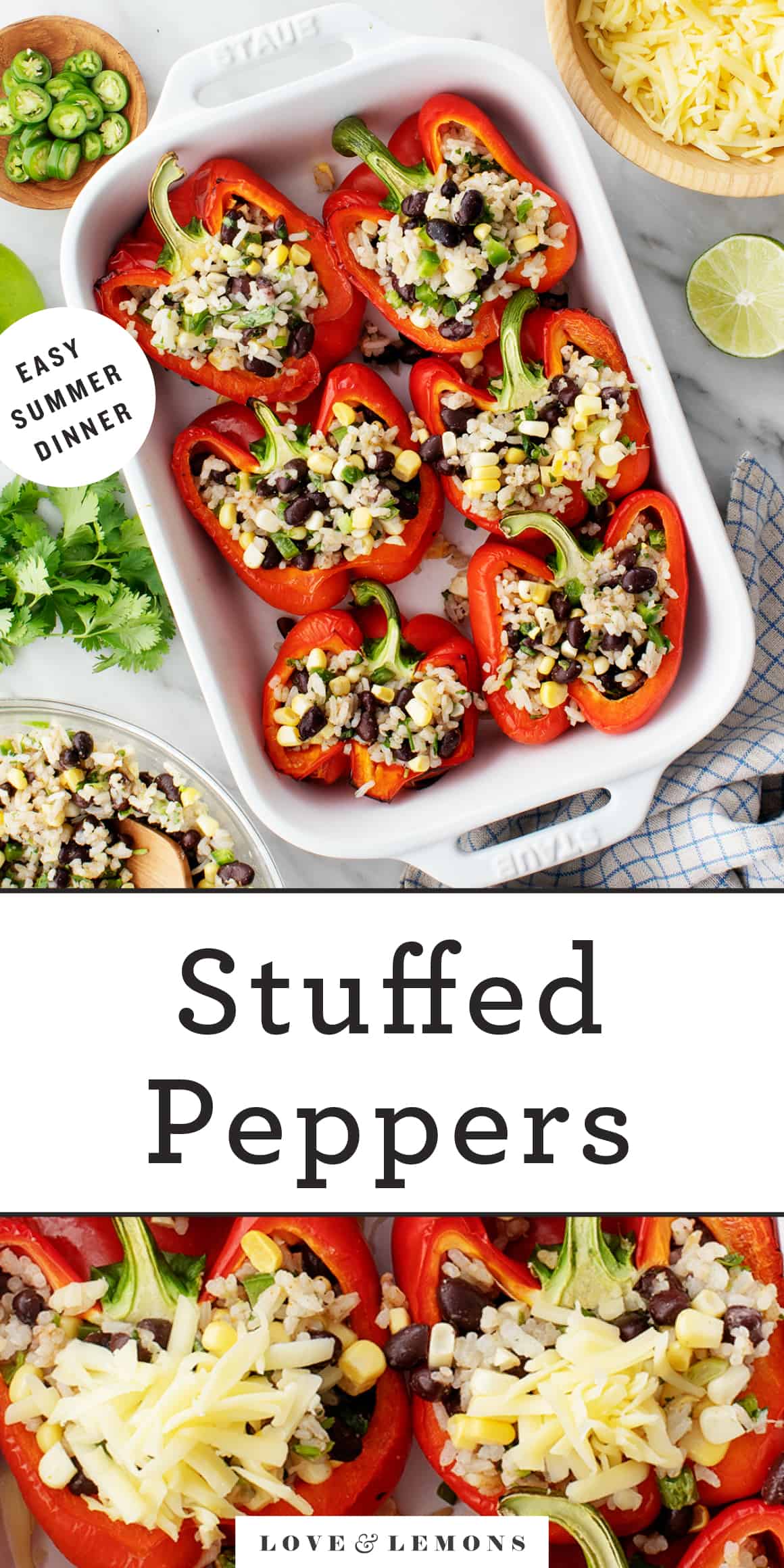 Stuffed Peppers Recipe - Love and Lemons