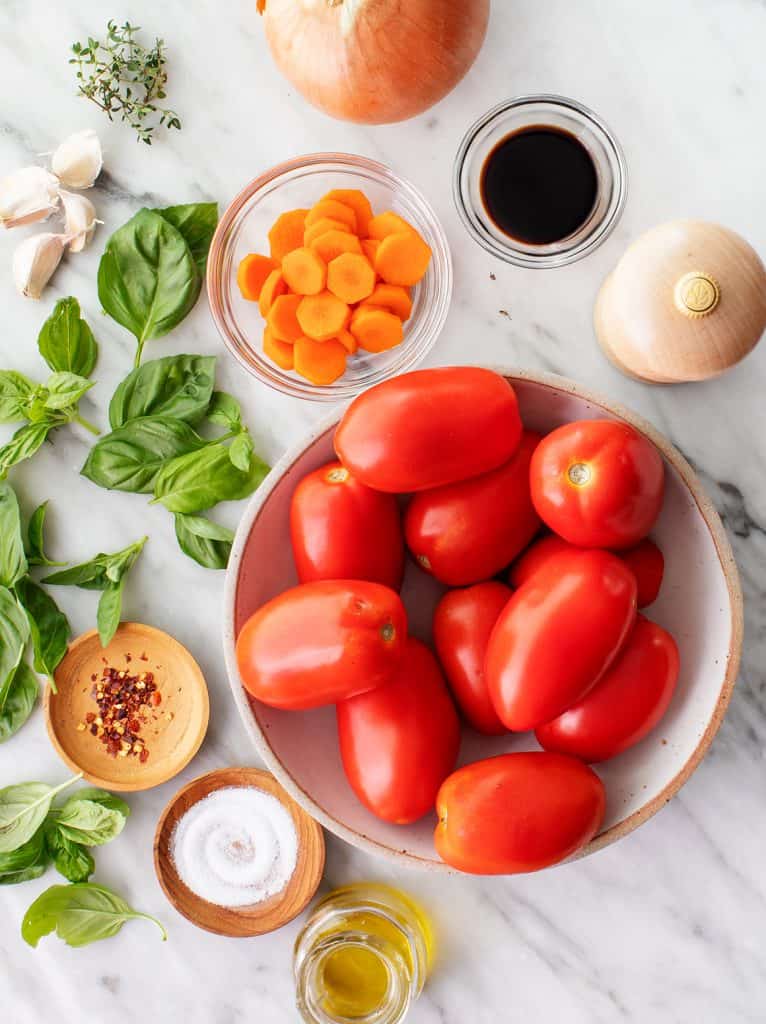 Tomato Basil Soup Recipe - Love and Lemons