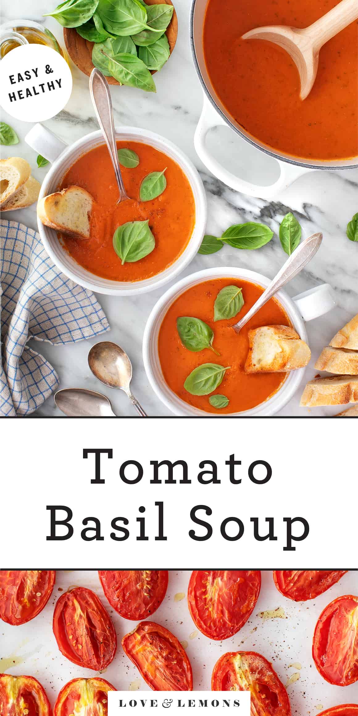 Tomato Basil Soup Recipe Love And Lemons Tomato Basil Soup Recipe Love And Lemons