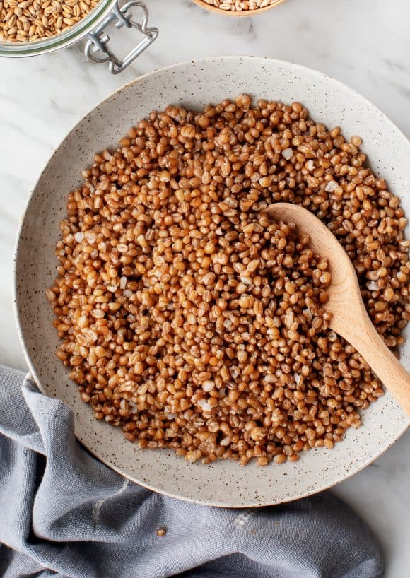 How to Cook Wheat Berries Recipe - Love and Lemons