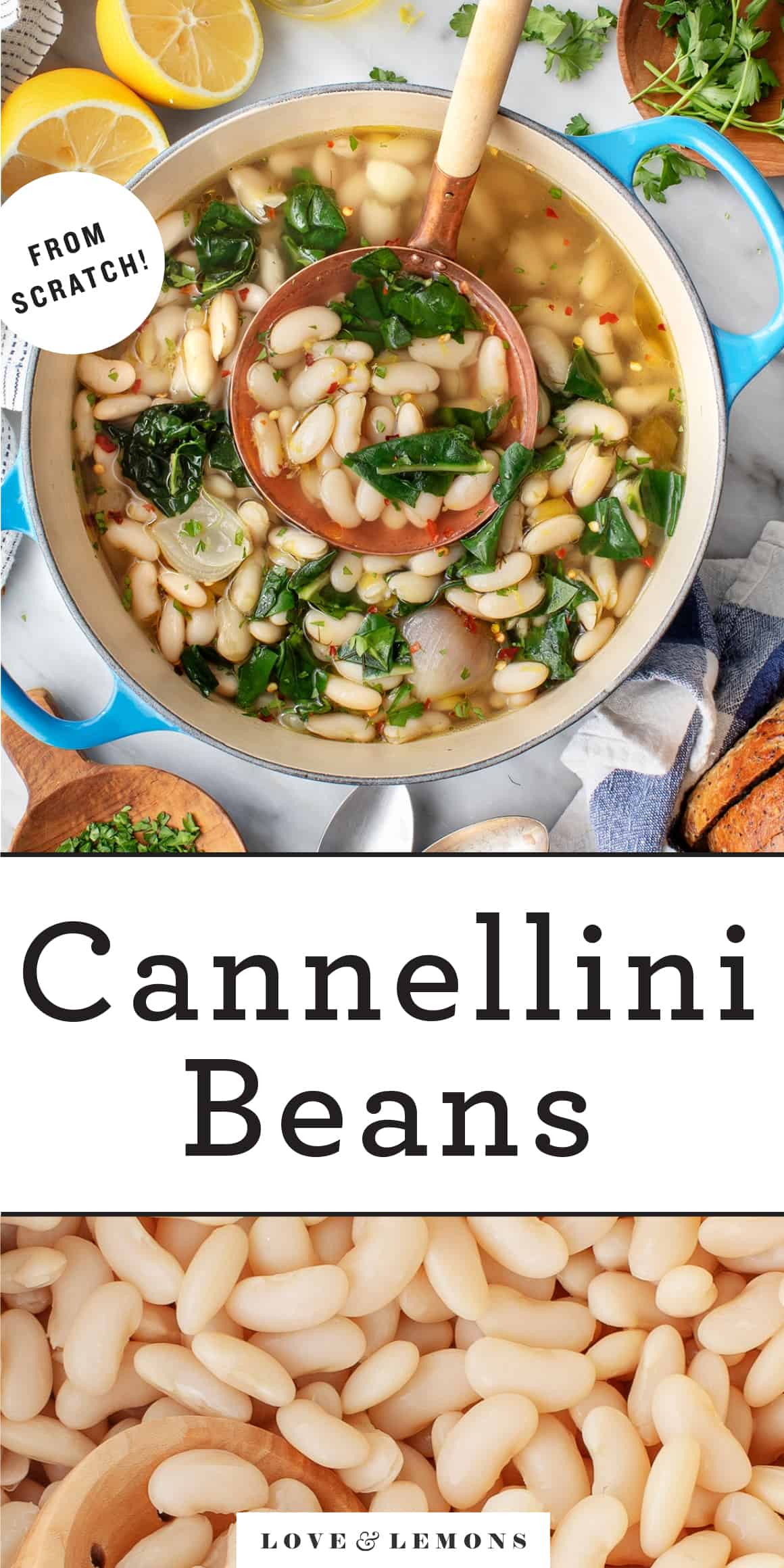 Cannellini Beans and Greens Recipe - Love and Lemons