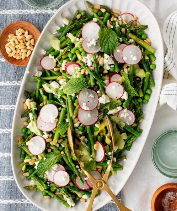 Bright Spring Salad Recipe - Love and Lemons