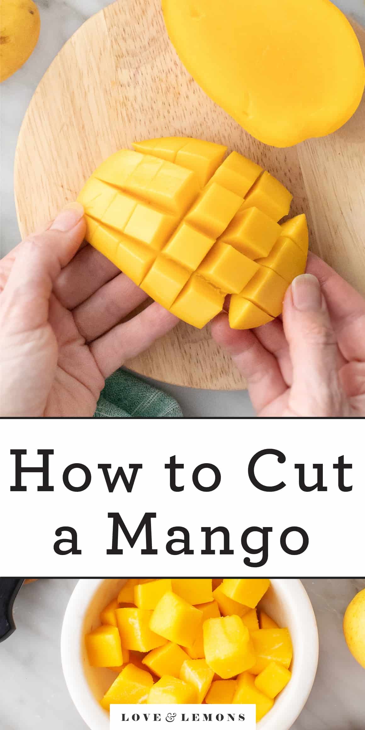 How To Cut A Mango Recipe Love And Lemons
