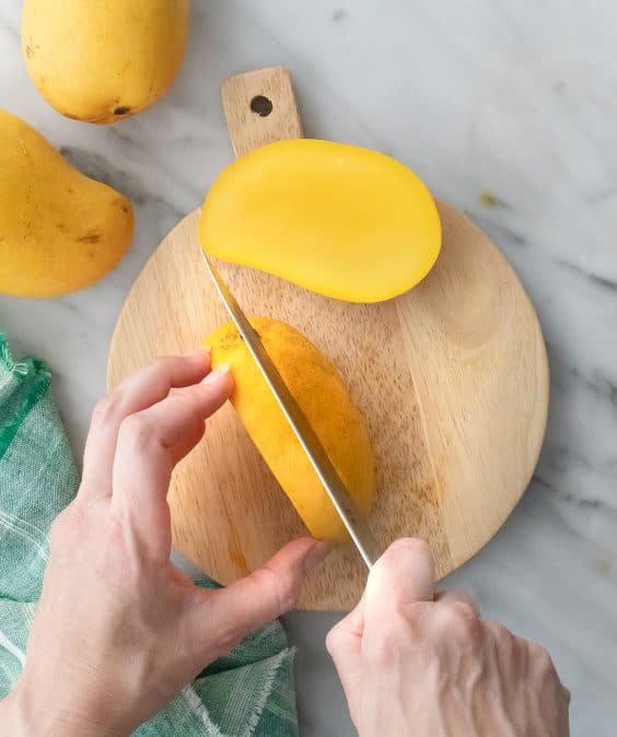 How to Cut a Mango Recipe - Love and Lemons