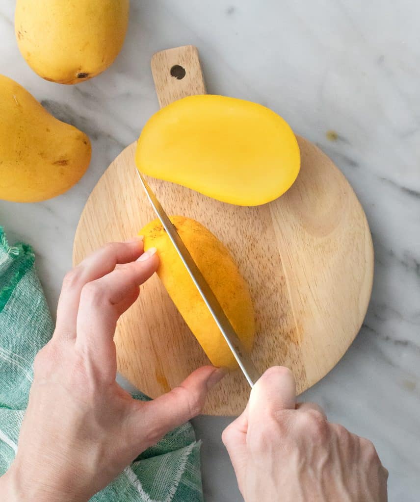 How to Cut a Mango Recipe - Love and Lemons