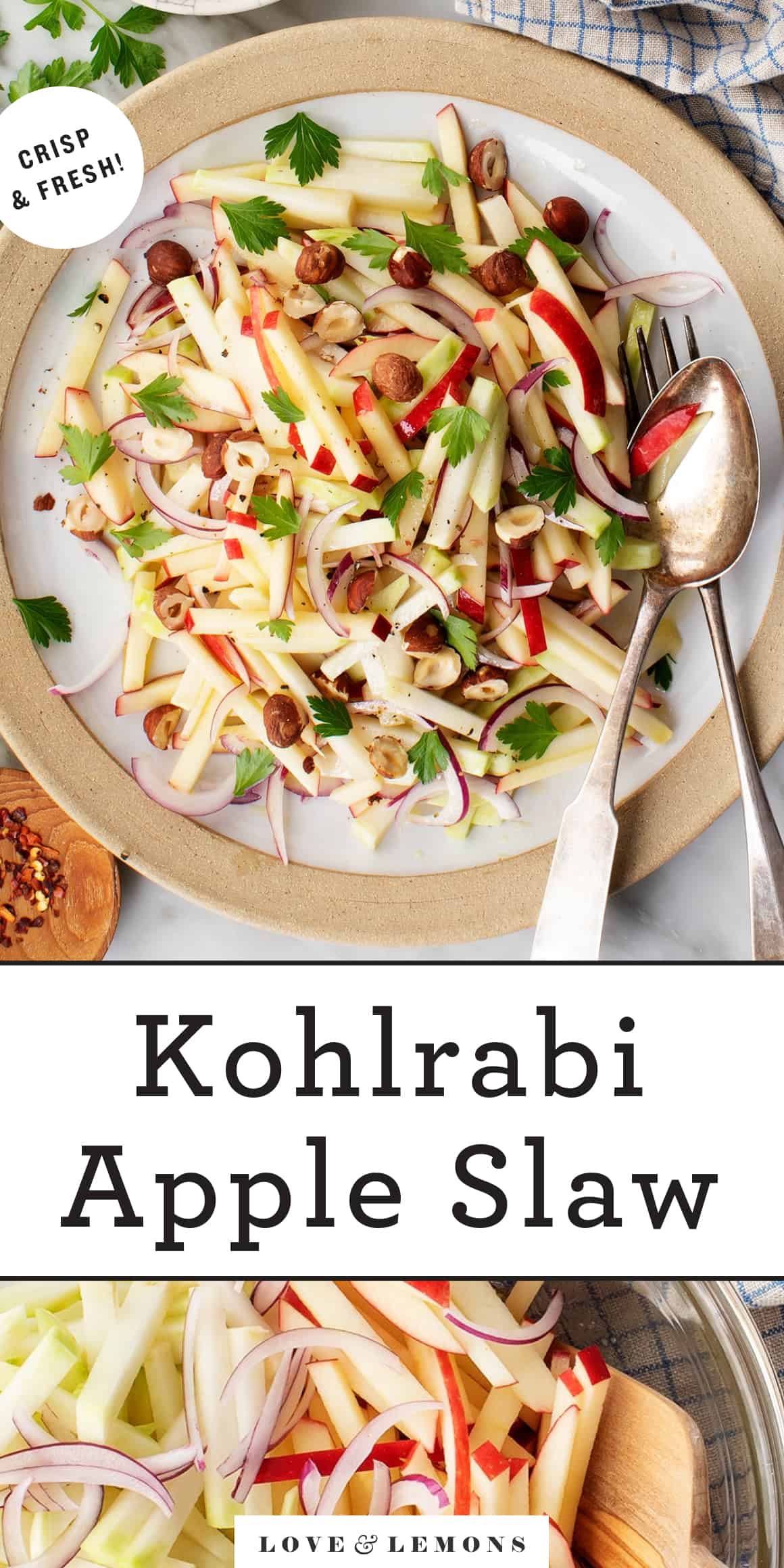 Kohlrabi Slaw Recipe - Love and Lemons