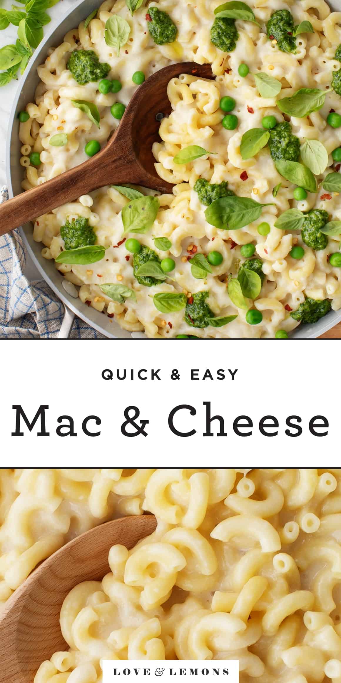 Pesto Havarti Macaroni Recipe - Love and Lemons