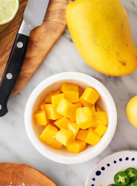 How to Cut a Mango Recipe - Love and Lemons
